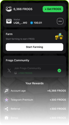 FROGS | Bridging Telegram Community with Cronos